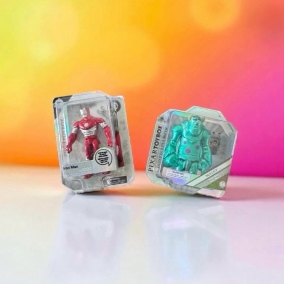 Zuru | Toys | Zuru Pixar And Marvel Toybox Mini Iron Man And Sulley New ...